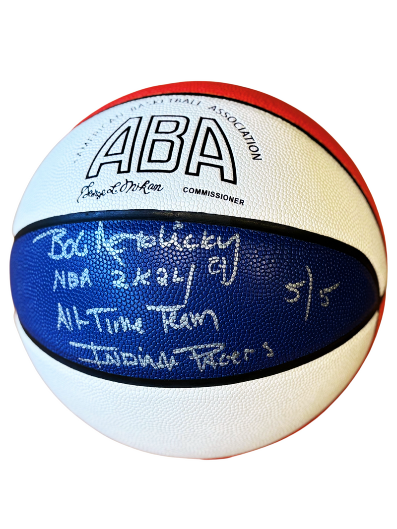 Bob Netolicky Autographed ABA Basketball Limited Edition